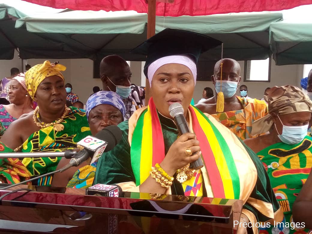 Paramount Queen Mother of Dormaa awarded an Honorary Doctorate degree ...