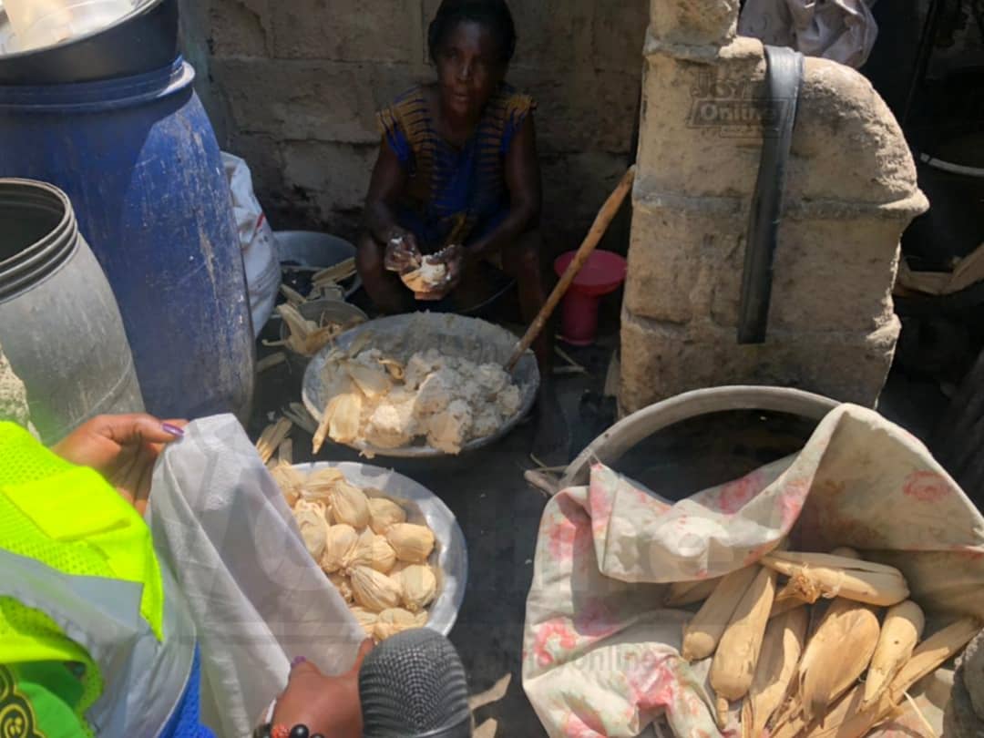 AMA officials clamp down on unhygienic kenkey joints, seize fermented ...