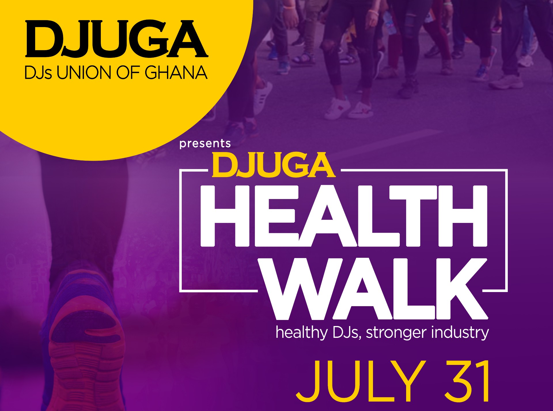 DJs Union Of Ghana to hold health walk on July 31 - MyJoyOnline