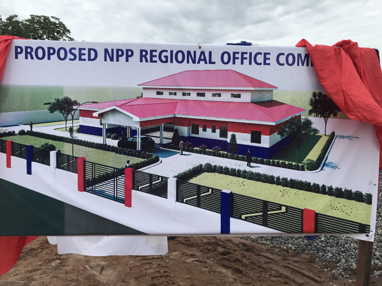 NPP cuts sod for construction of Volta Regional Headquarters ...