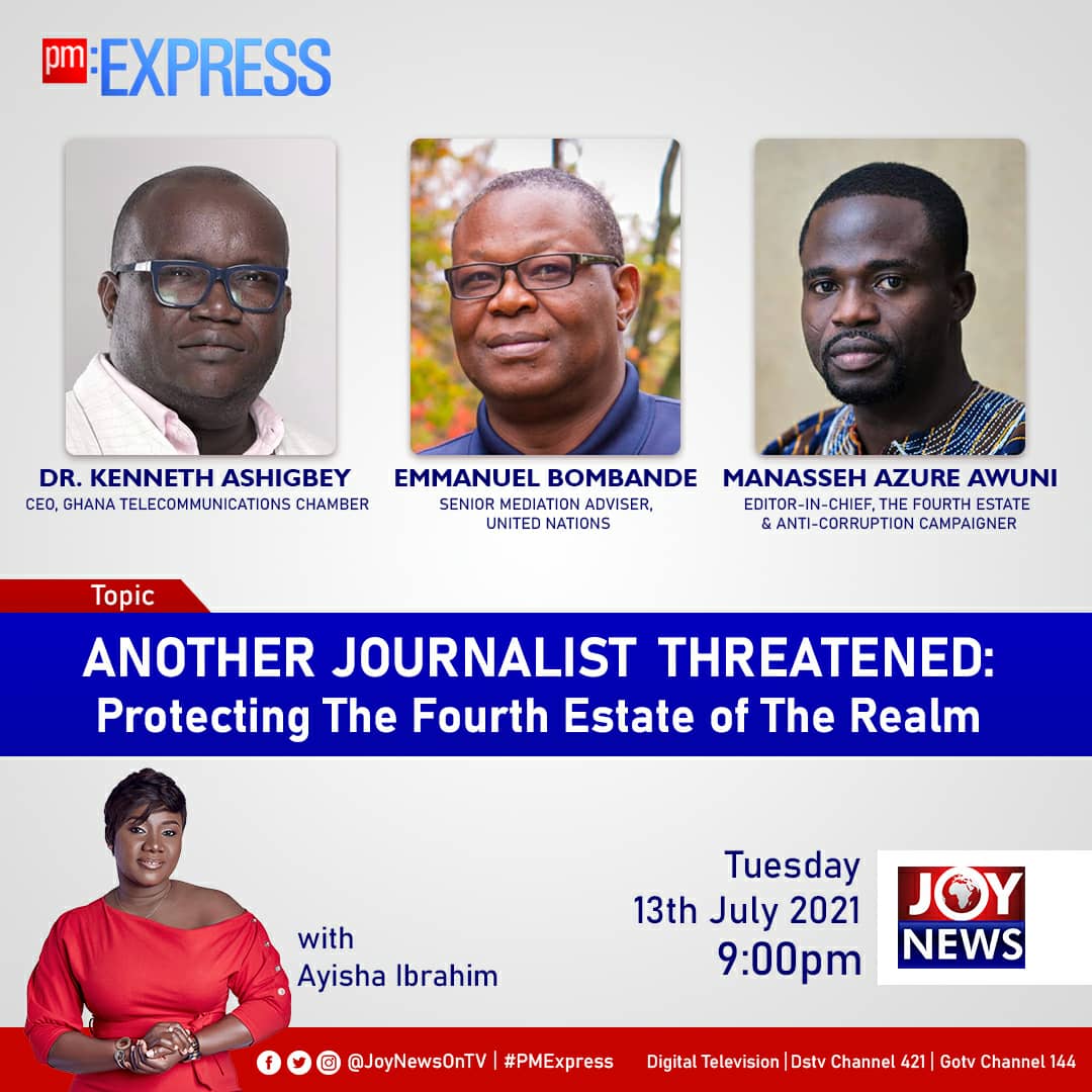 Playback: PM Express discusses 'Another journalist threatened ...