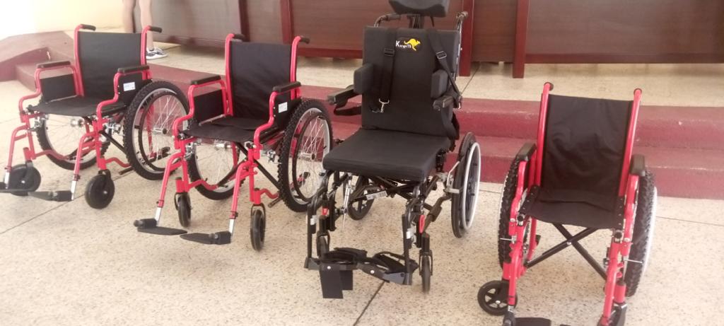 Chair The Hope donates wheelchairs to physically challenged persons ...