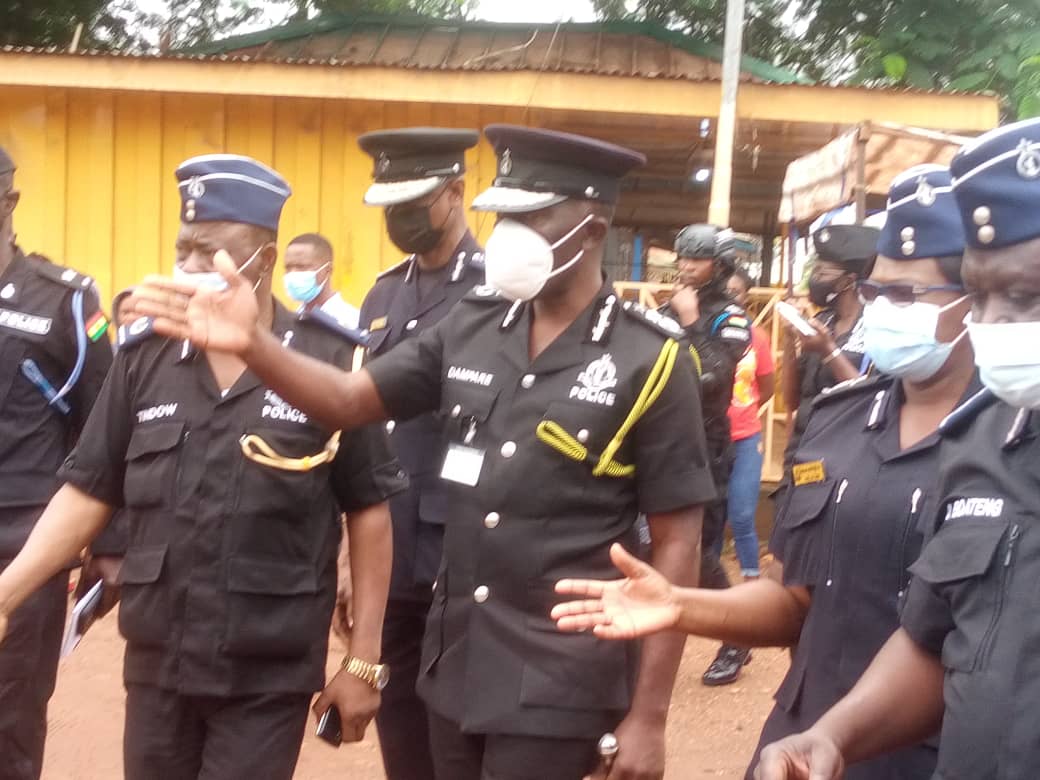 Abesim Murder: Acting IGP and team visit bereaved family - MyJoyOnline