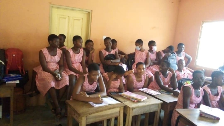 Members of Alavanyo Educational Development Forum and Friends of ASTECH ...