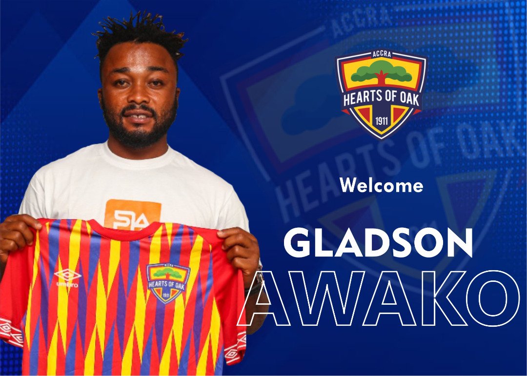 Hearts of Oak confirm signing of Awako and four others - MyJoyOnline