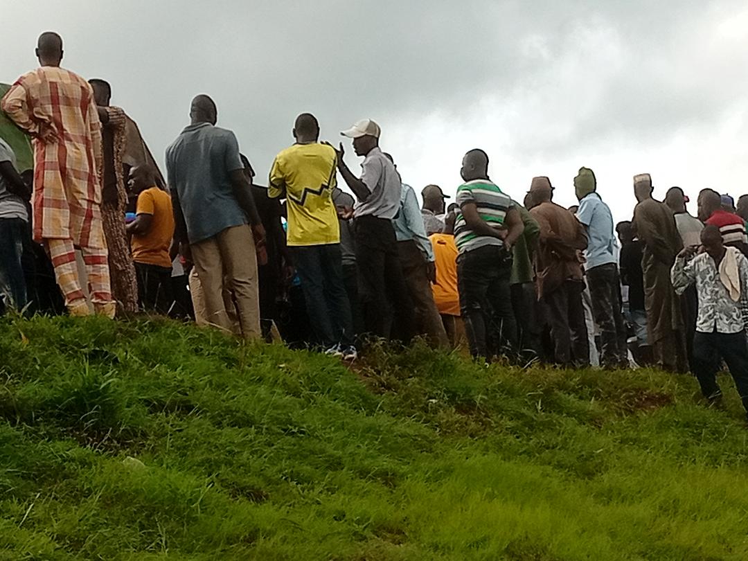 Damaged Buipe Toll Bridge road leaves passengers stranded - MyJoyOnline.com