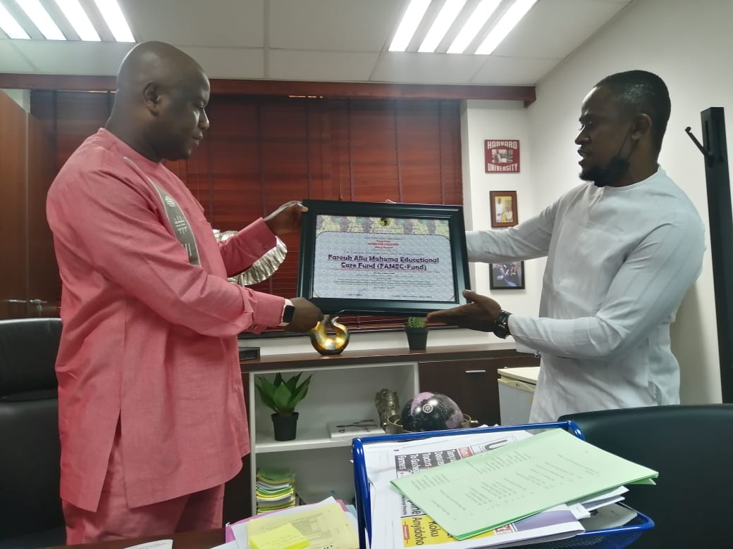 Yendi MP, Farouk Aliu Mahama receives 2021 Africa’s Patriotic ...