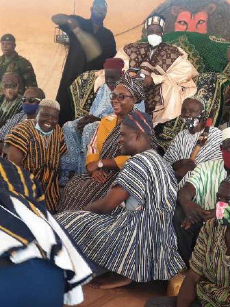 Information Minister redeems pledge to Ya-Na - MyJoyOnline