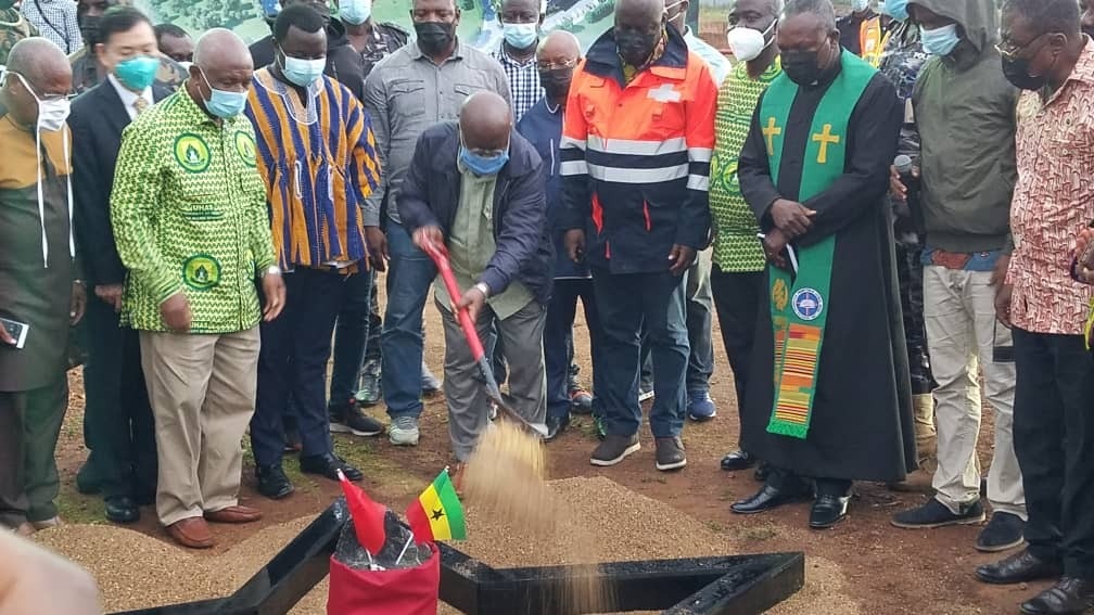 Akufo-Addo cuts sod for phase-two of UHAS Campus project - MyJoyOnline