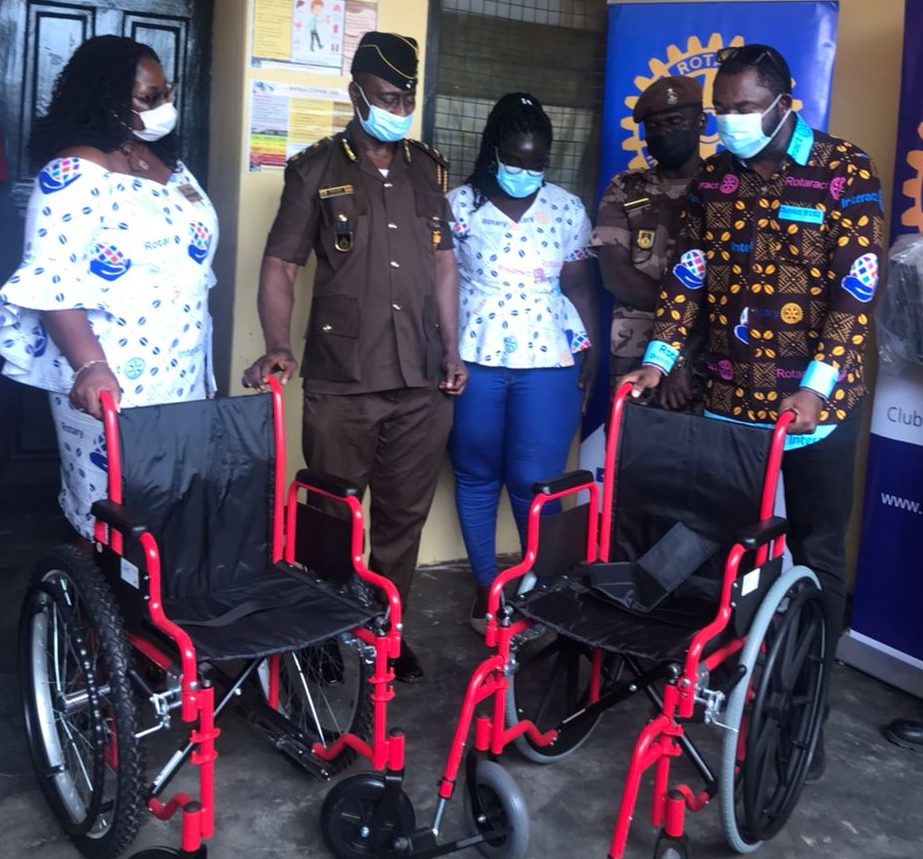 Rotary clubs refurbish Ankaful prison annex infirmary - MyJoyOnline