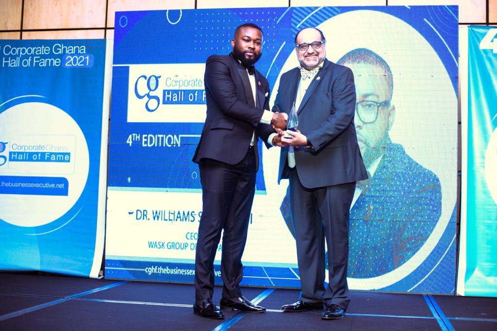 Entrepreneur, Dr Williams Anarfi enacted into Ghana Corporate Hall of ...