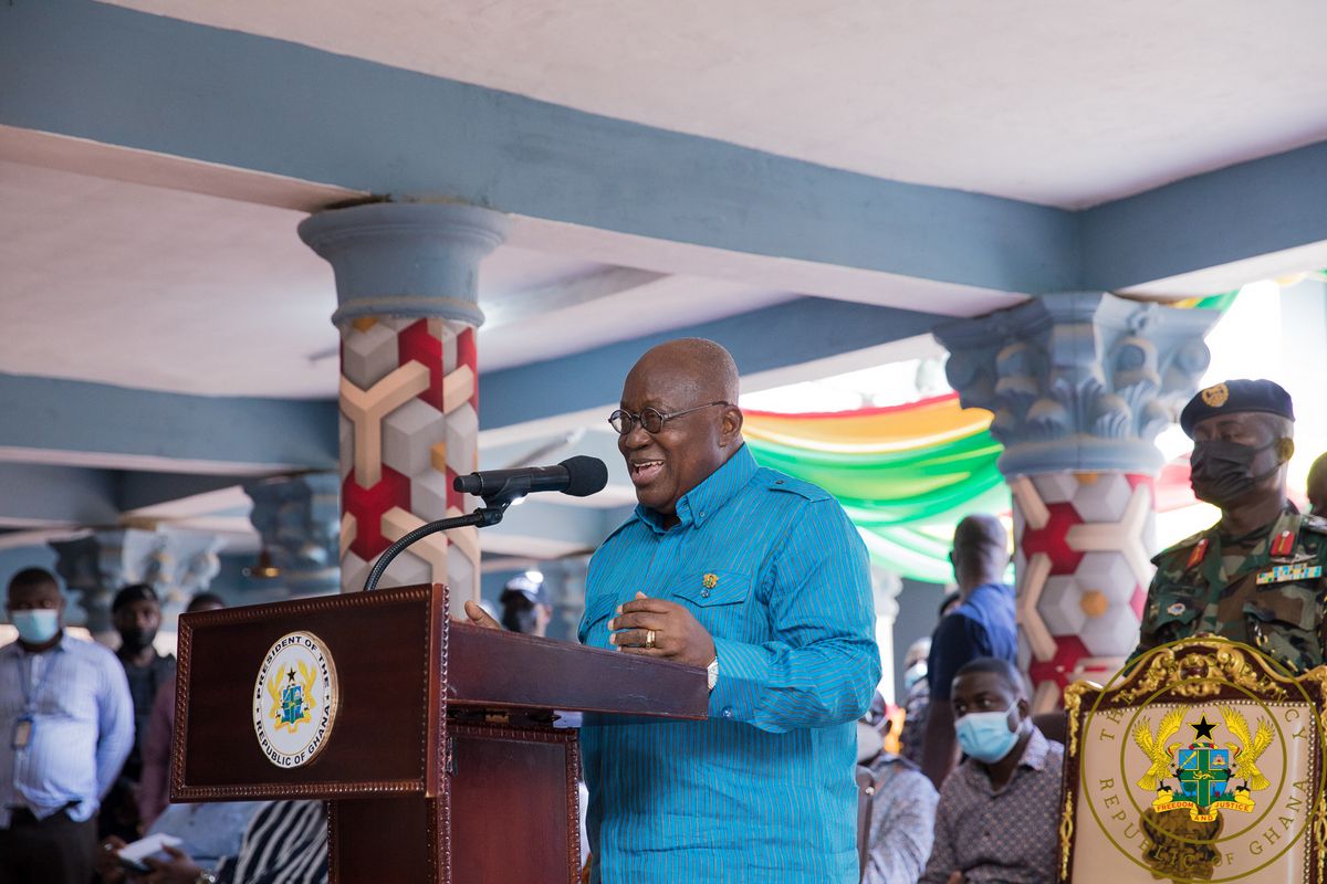 Akufo-Addo commissions new Western North RCC administration block ...