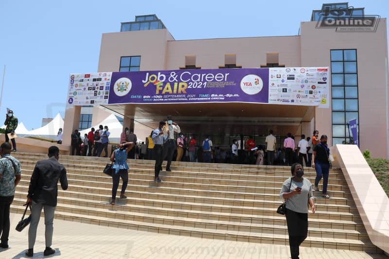 Photos: Day 2 of YEA 2021 Job and Career fair - MyJoyOnline