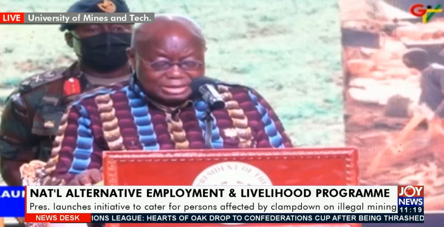 Playback: Akufo-Addo launches National Alternative Livelihood Programme ...