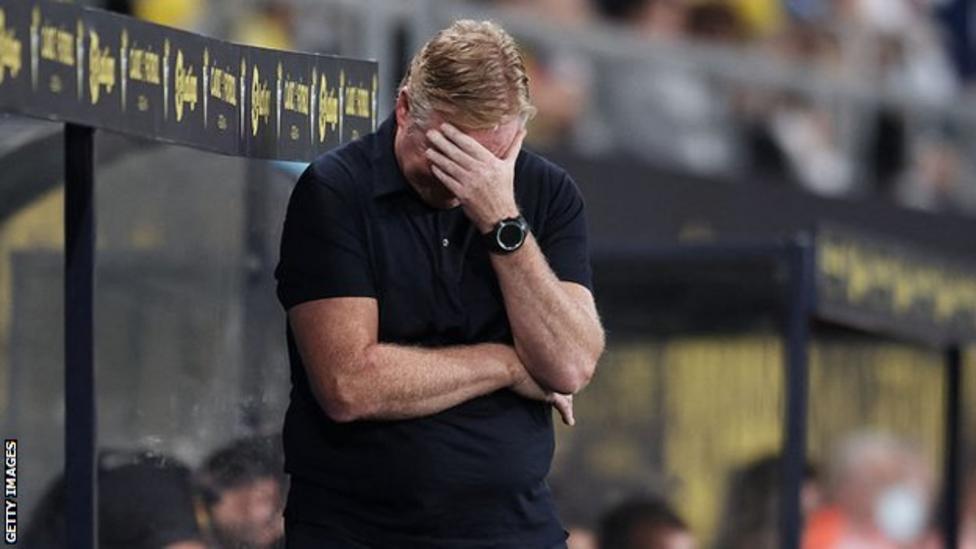 Barcelona sack manager Ronald Koeman after Rayo Vallecano loss ...
