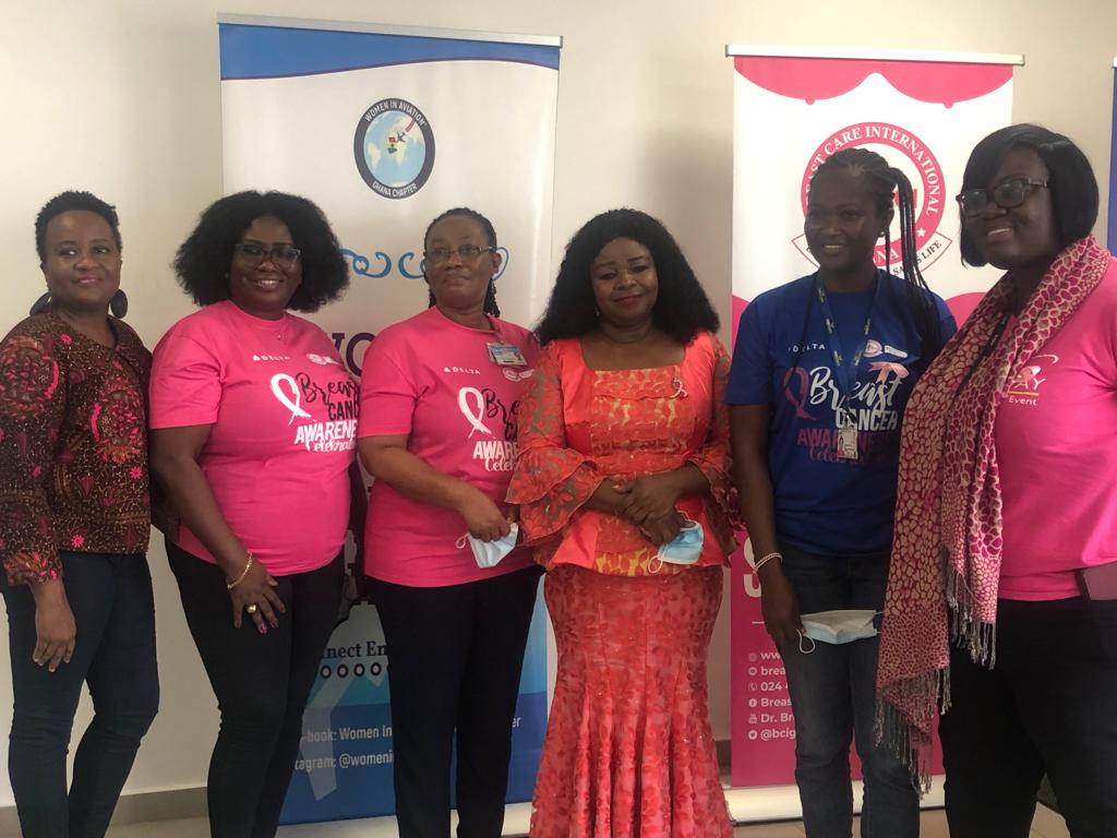 Delta Airlines, BCI, Women in Aviation hold breast cancer awareness ...