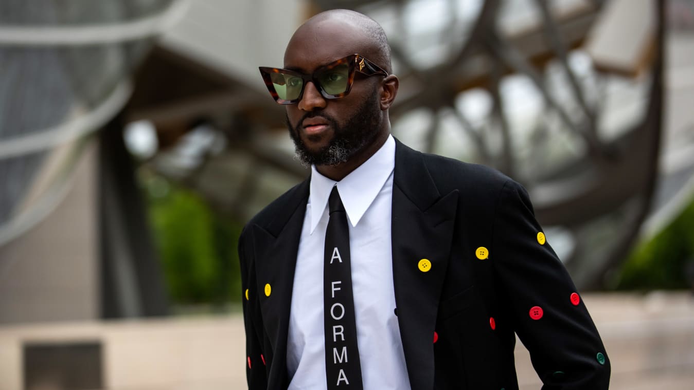 Virgil Abloh, artistic director for Louis Vuitton and Off-White founder ...
