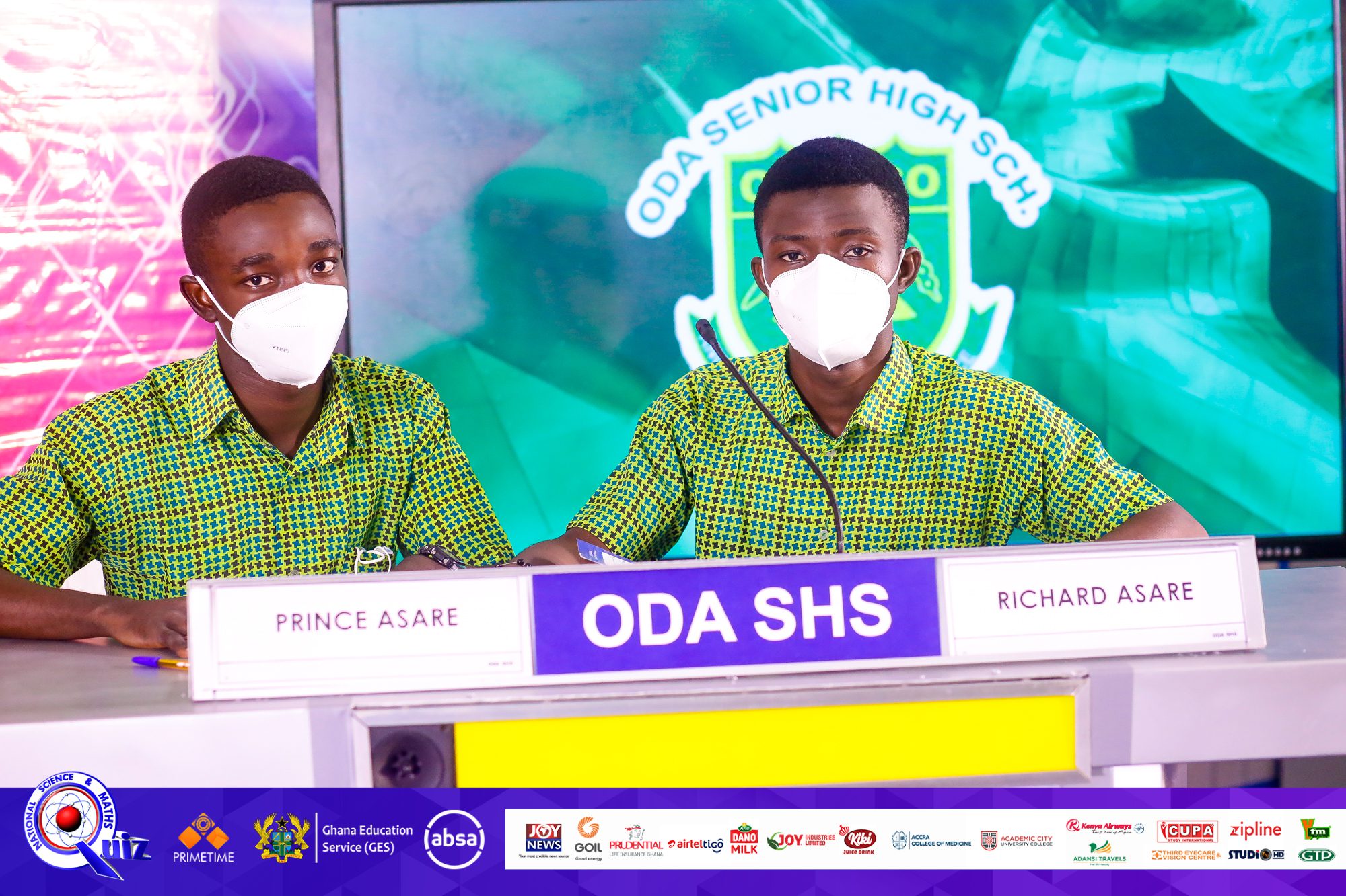 NSMQ 2021: Takoradi SHS fails to taste victory against Oda SHS ...