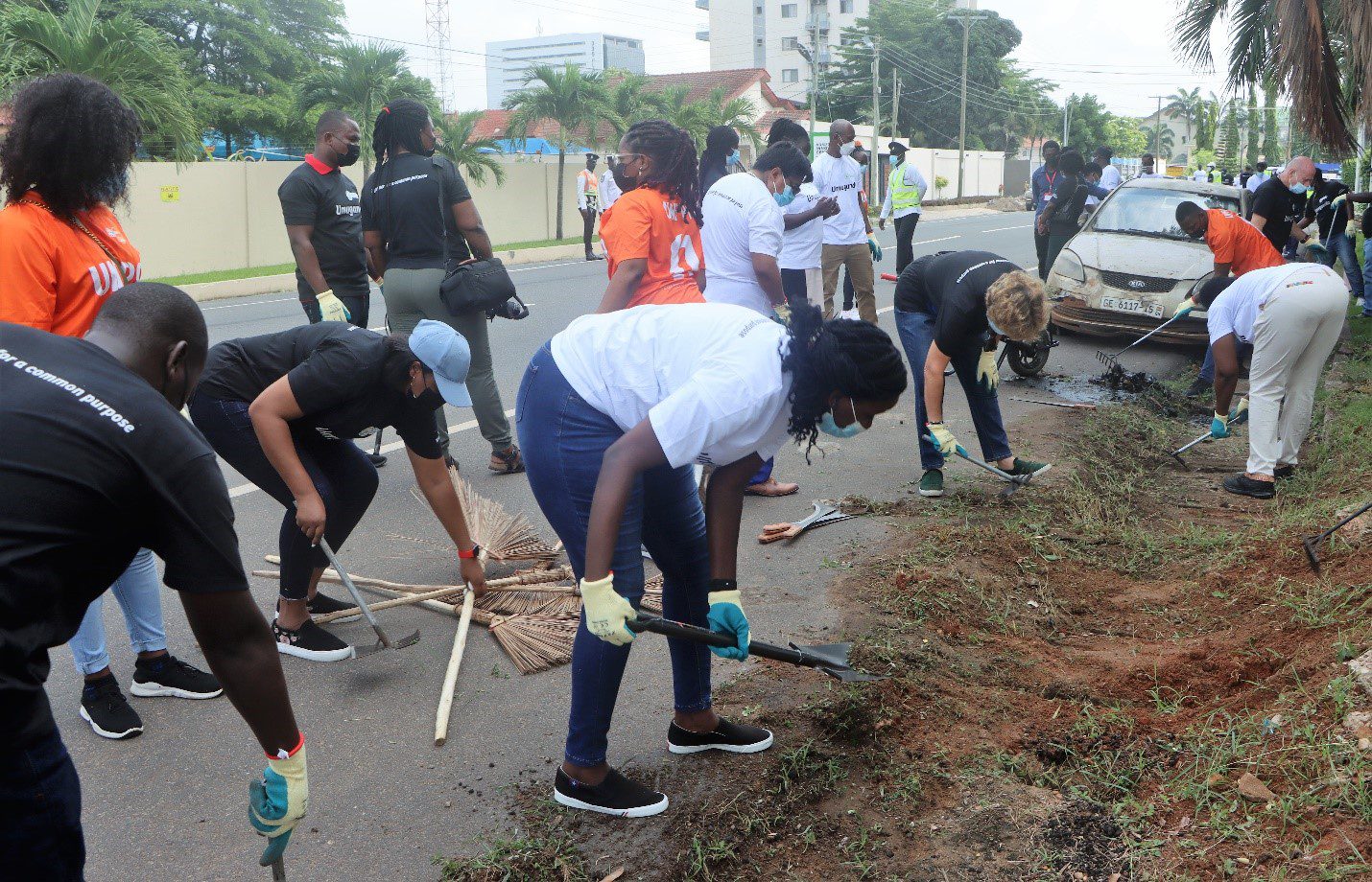 Rwandans launch Umuganda in Ghana with Community engagement and clean ...