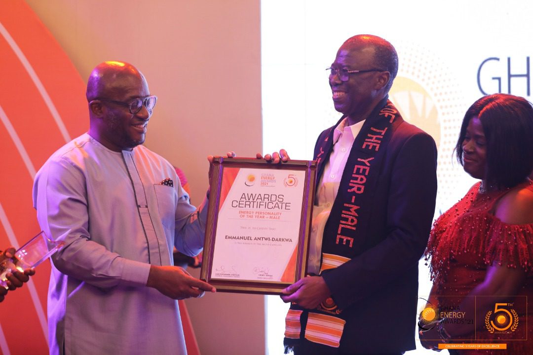 VRA Chief Executive is 2021 Energy Personality of the Year - MyJoyOnline