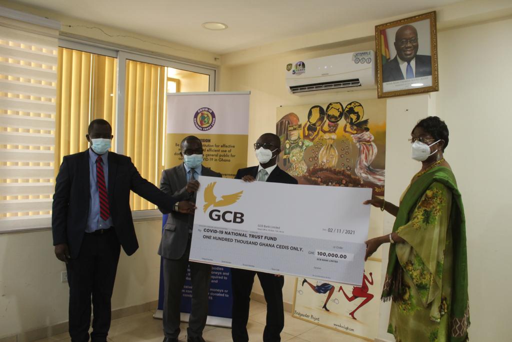 GCB Bank donates ¢100k to Covid-19 Trust Fund - MyJoyOnline