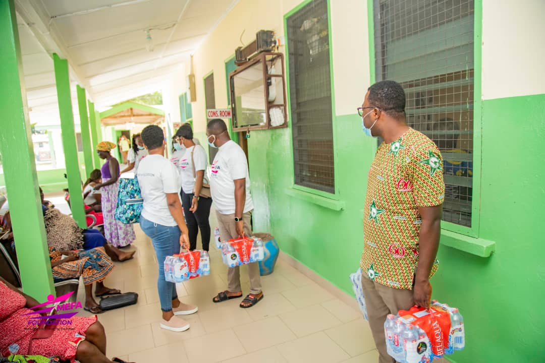Emefa Foundation donate wheelchairs to persons with disability ...