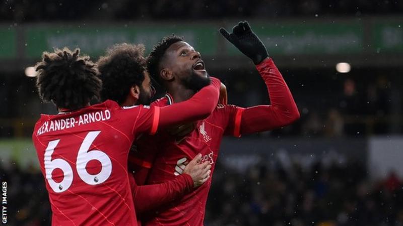 Injury-time Origi winner at Wolves sends Liverpool top - MyJoyOnline