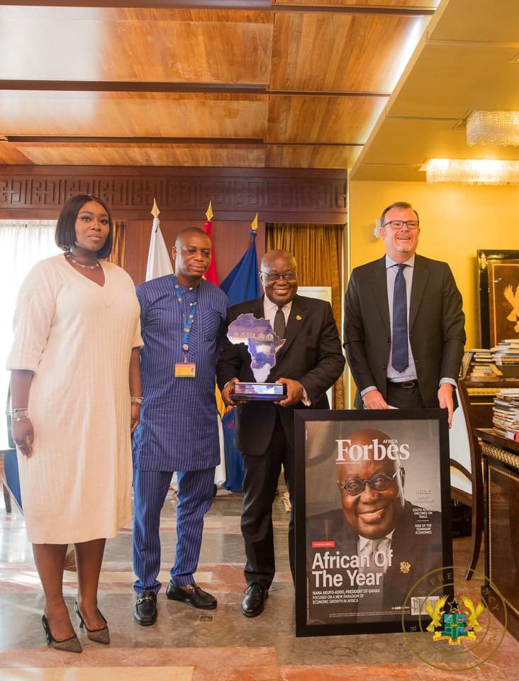Akufo-Addo receives Forbes Africa's 'African of the Year Award ...