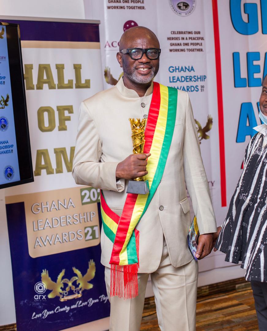 GUTA President honoured at Ghana Leadership Awards - MyJoyOnline