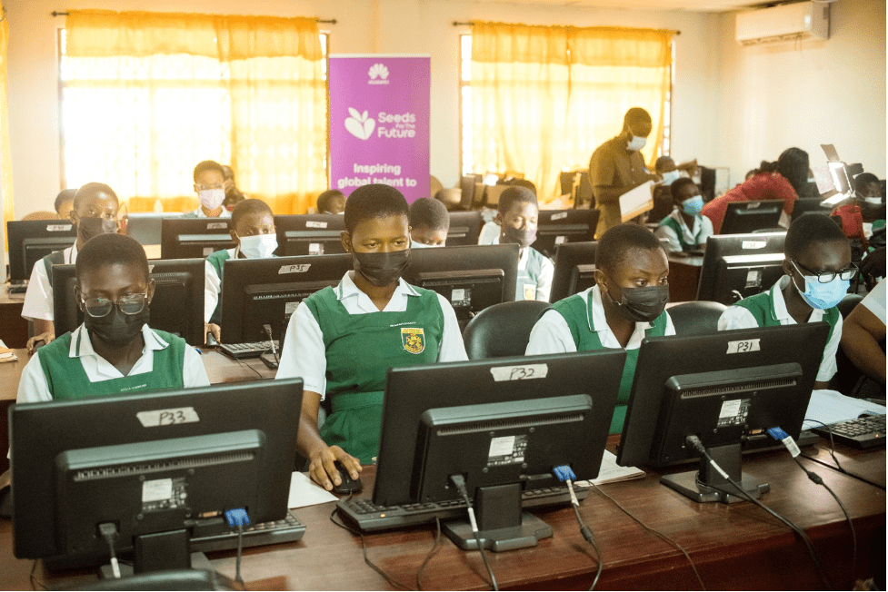 Huawei trains 1000 JHS and SHS female students in digital skills ...