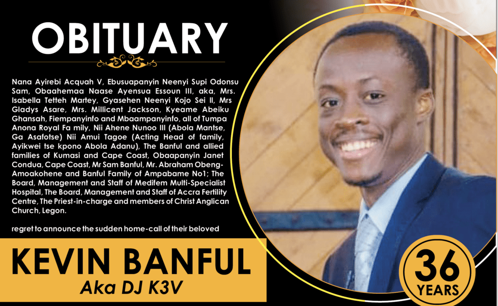 Kevin Banful aka DJ K3V - MyJoyOnline