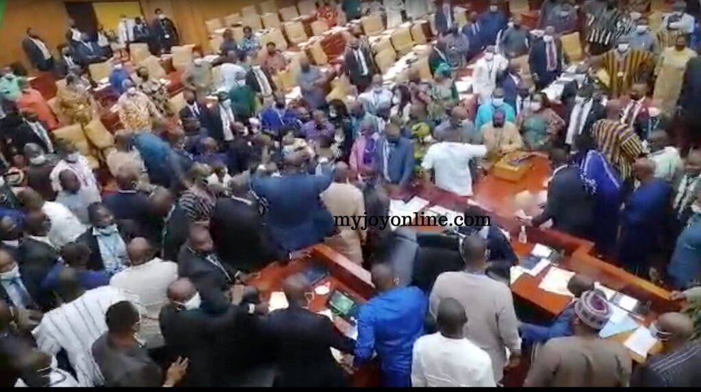 Tension in Parliament trickling down to society - Prof. Aning - MyJoyOnline