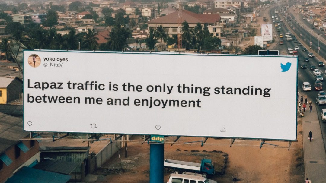 Twitter brings tweets to life with giant billboards around Accra ...