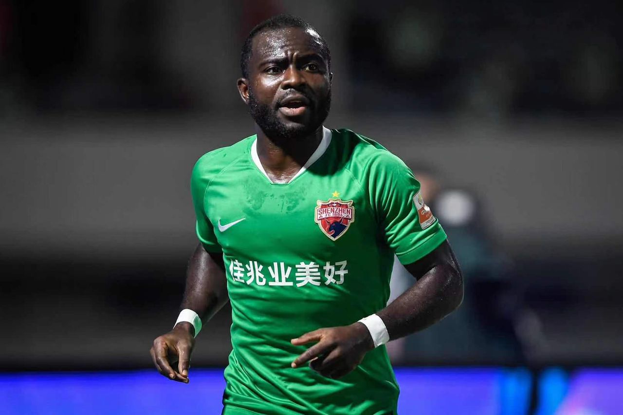 Frank Acheampong plays 90 minutes for Shengzhen in an all-square ...