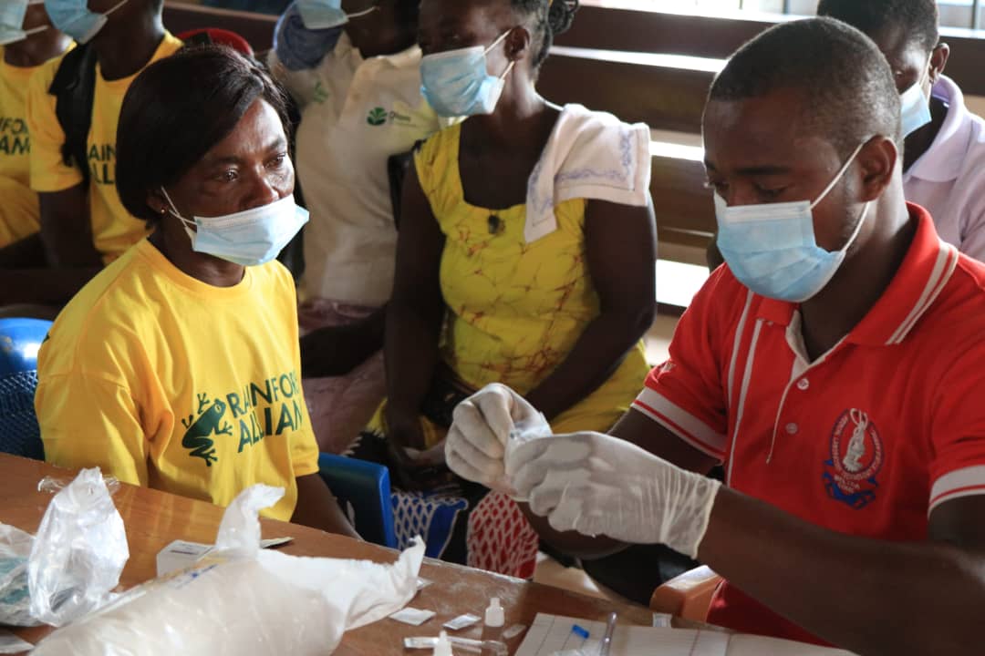 LEAN project organises free health screening in Western North Region ...