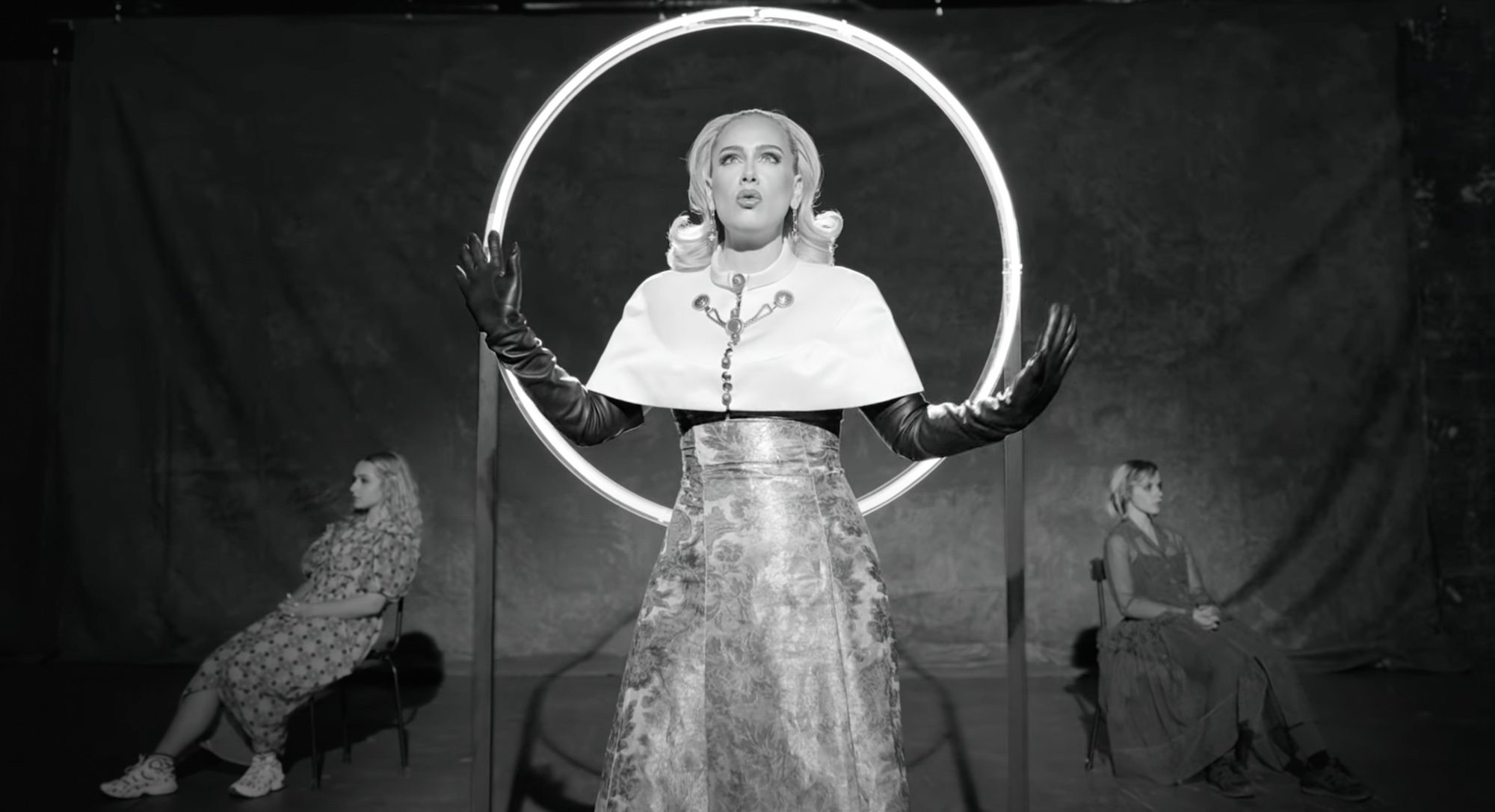 Adele takes centre stage in the theatrical new ‘Oh My God’ video ...