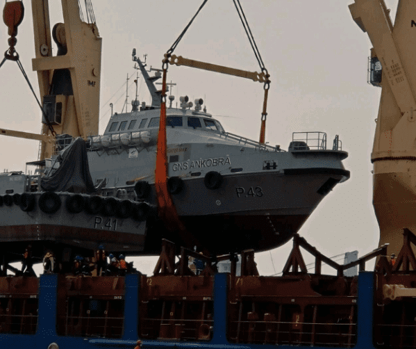Ghana Navy gets 4 flex fighter vessels - MyJoyOnline