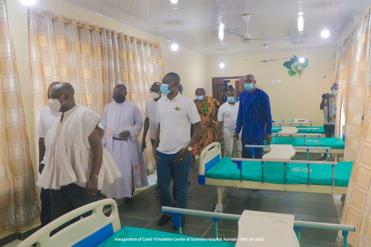 Unique Royal commissions ¢295k isolation center at Suntreso Hospital ...