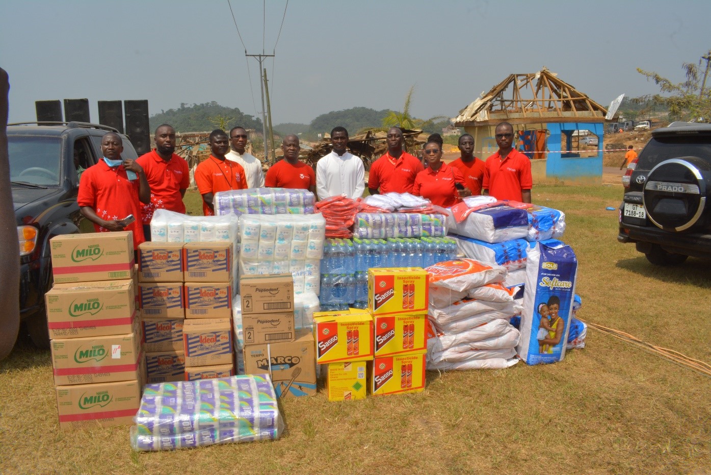 Star Assurance supports victims of Apeatse explosion - MyJoyOnline.com