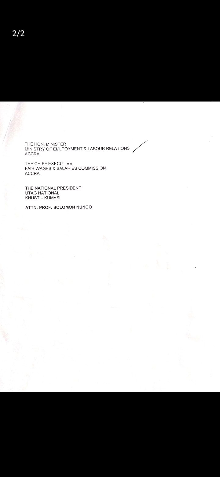 Labour Commission invites UTAG and FWSC over ongoing strike ...