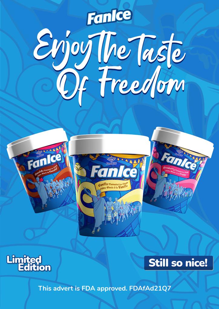 FanMilk Ghana launches new limited-edition design, FanIce Freedom Tub ...
