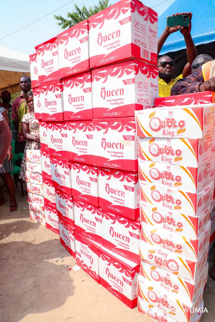 Apeatse explosion: Bawumia donates over 13 tonnes of relief items to ...