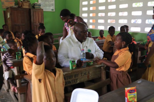 NLA, Atta-Mills Institute renovate 3 classroom block unit; donate corn ...