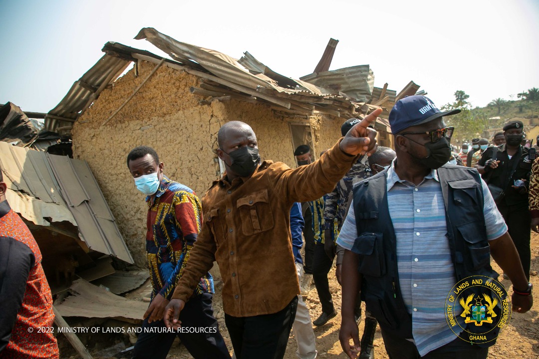 Government begins processes to rebuild Apiatse community - SHEQPGHOnline