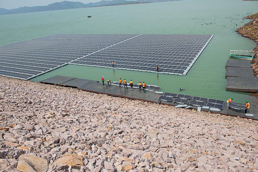 Bui Power Authority completes construction of floating Solar PV system ...