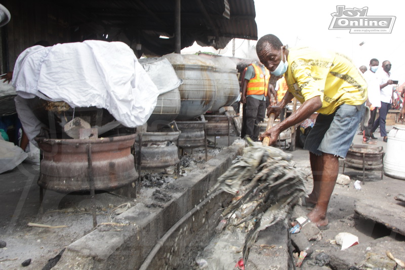 Photos: Joy CleanGhana Campaign - AMA Environmental Health officers summon 25 Bukom residents ...