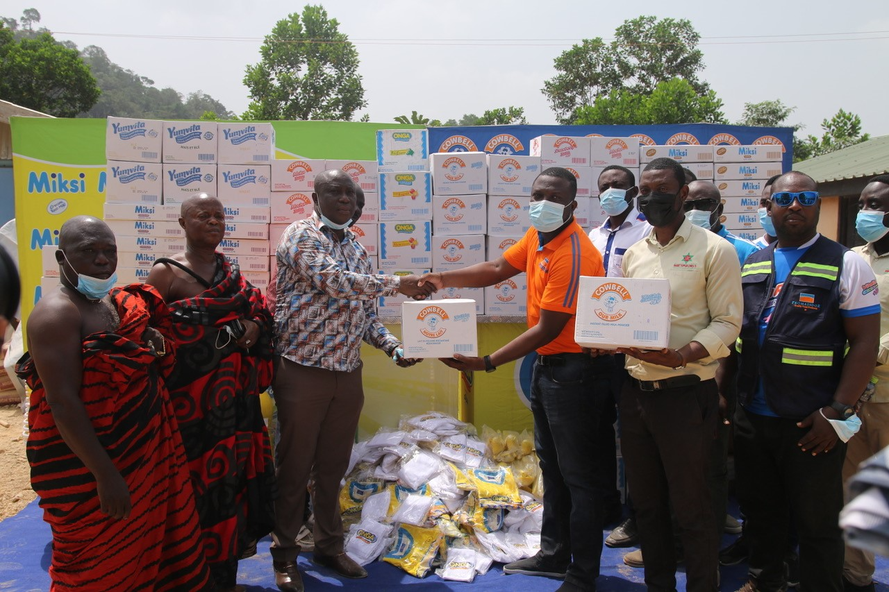 Promasidor Ghana donates relief items to Appiatse explosion victims ...