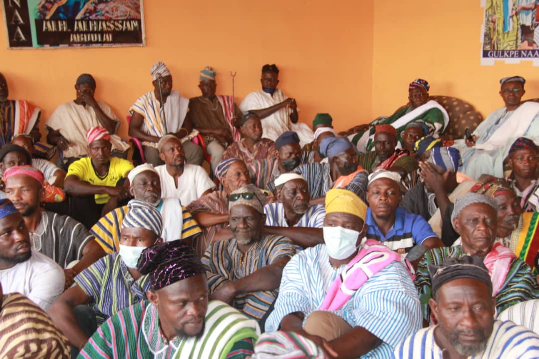 'We give you 3 days to move Talking Drums from Dakpema Palace ...