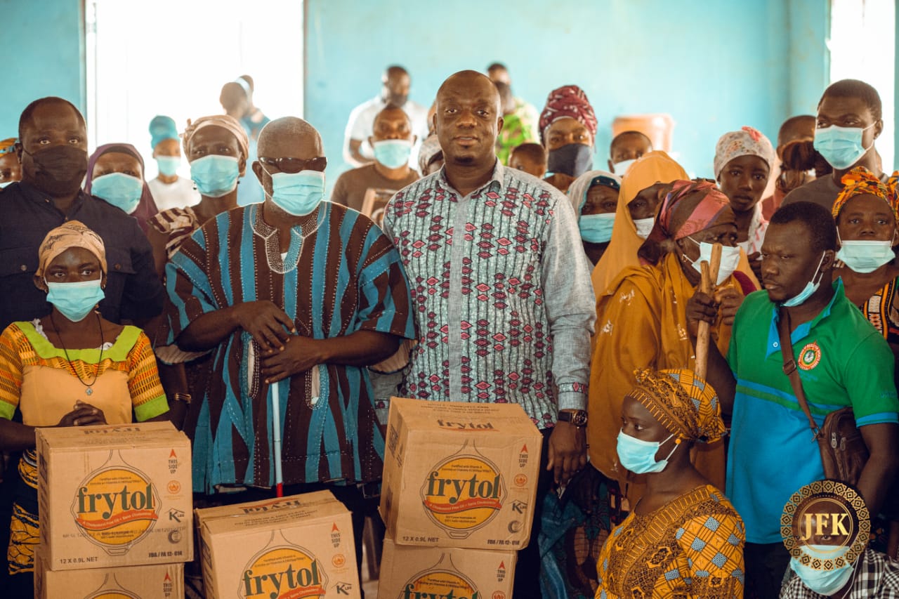 YEA CEO donates to Persons With Disabilities and widows in Oti Region ...