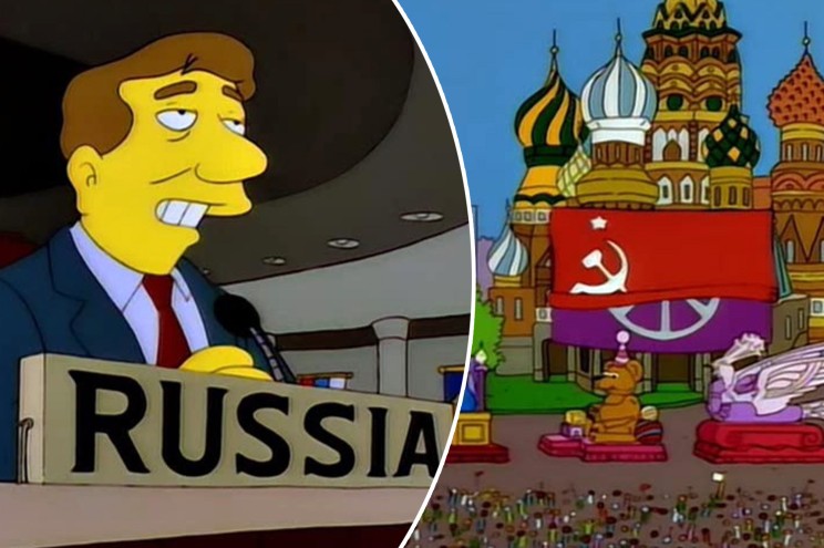 ‘The Simpsons’ predicted the ‘very sad’ Russia invasion of Ukraine ...